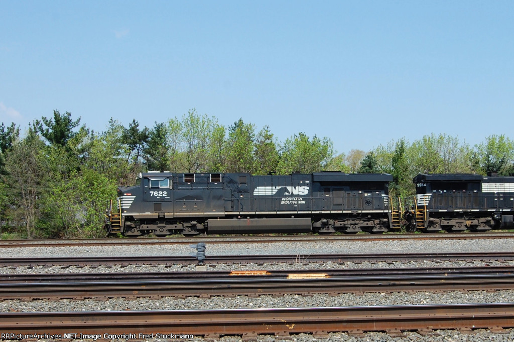 More westbound freight.